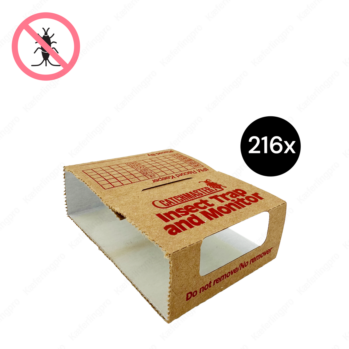 Catchmaster 288i Silverfish Trap – 216 Pieces (72×3) – Kaeferling Pro